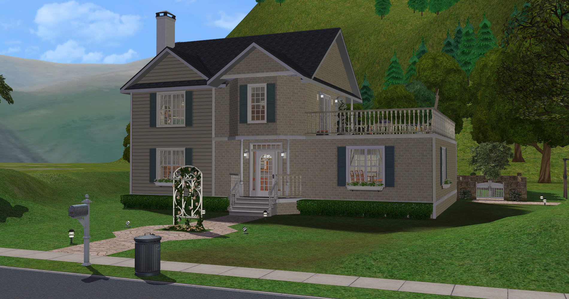 The Sims 2 – Buildings & Sims by AlexArt
