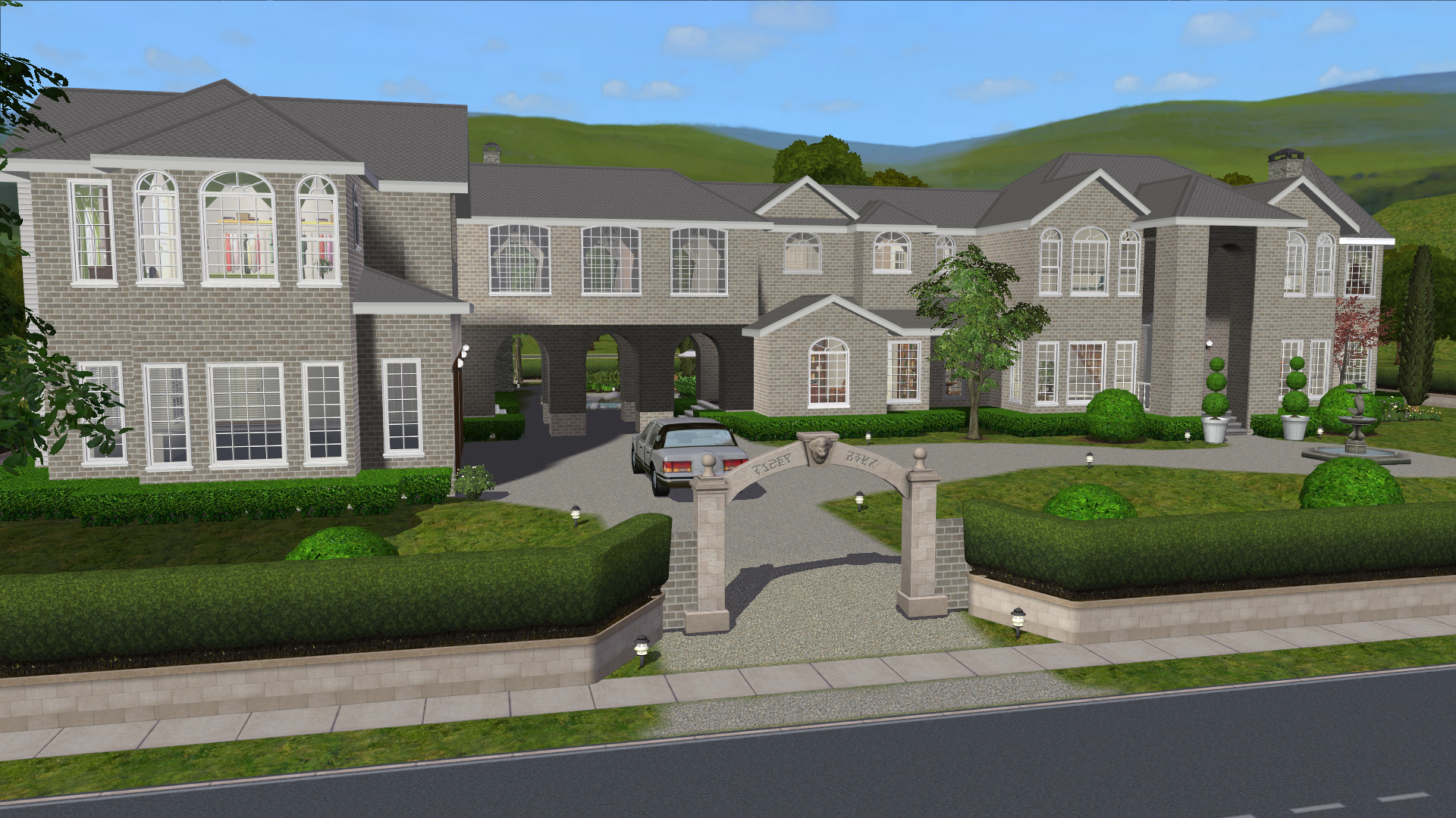 Spacious Mansion – Buildings & Sims by AlexArt